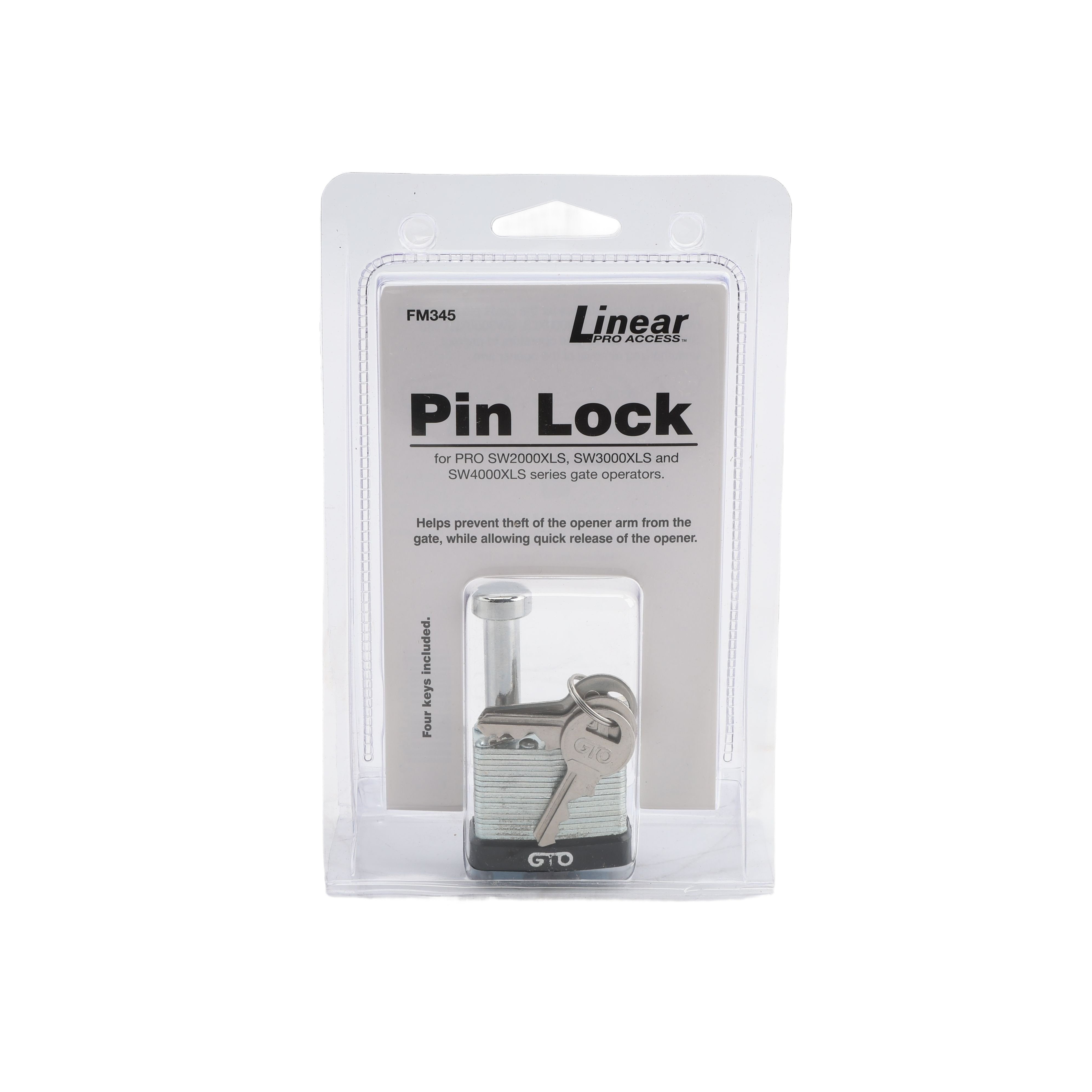 Security Pin Lock for ALL MODELS | Linear PRO Access - GTO Gate Operators