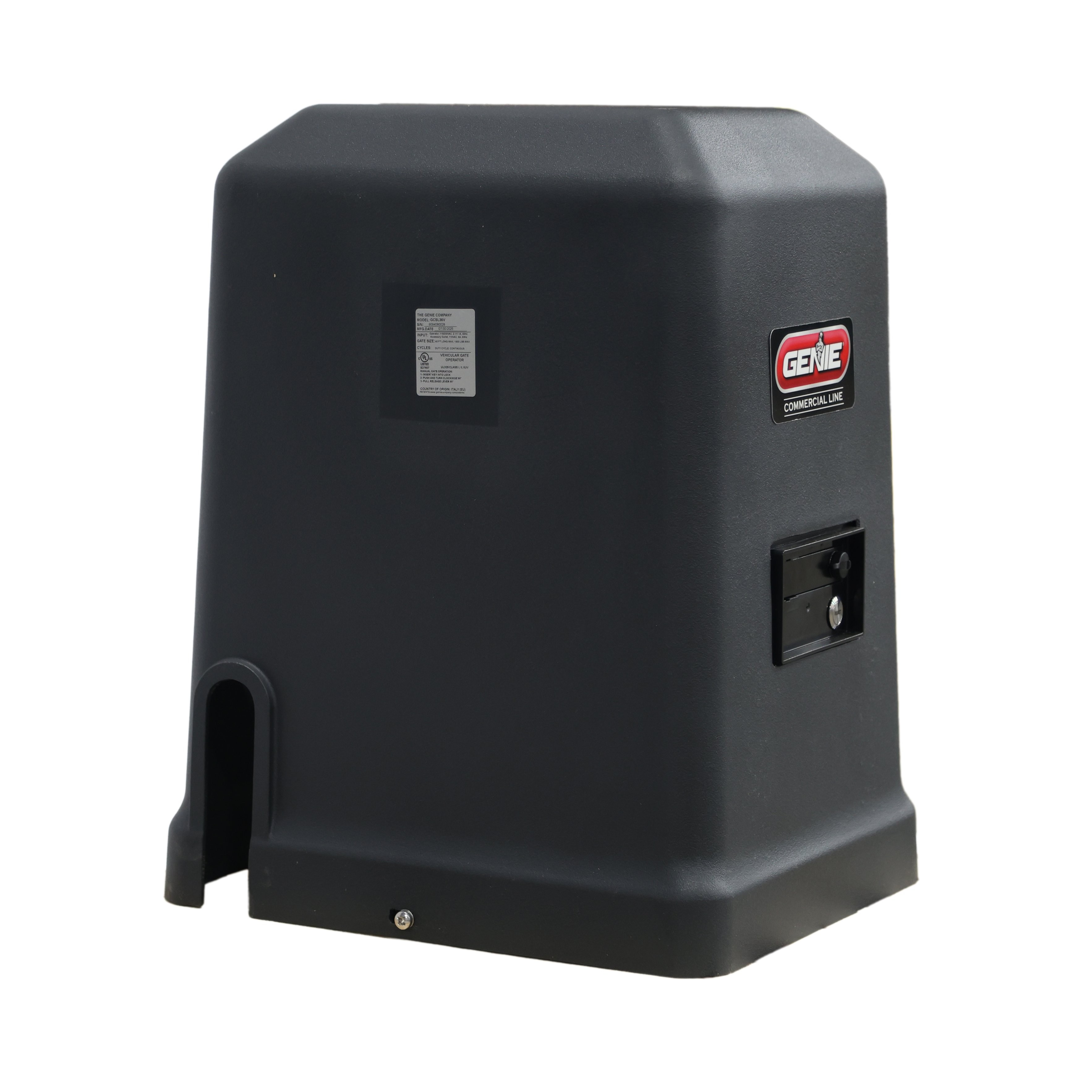Genie Commercial Slide Gate Opener (40 ft, 1,500 lbs.) - OPGCSL36V ...
