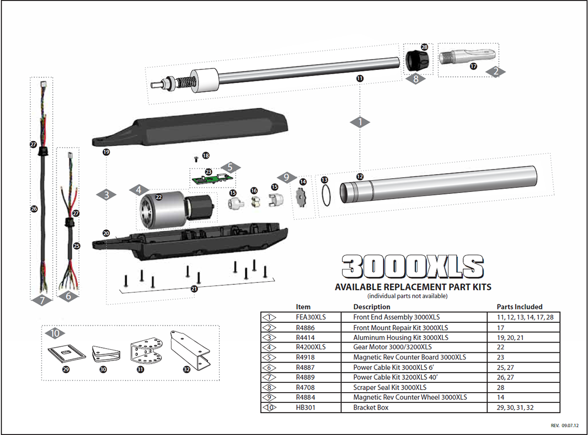 GTO / PRO SW3000XLS Parts | Linear PRO Access - GTO Gate Operators
