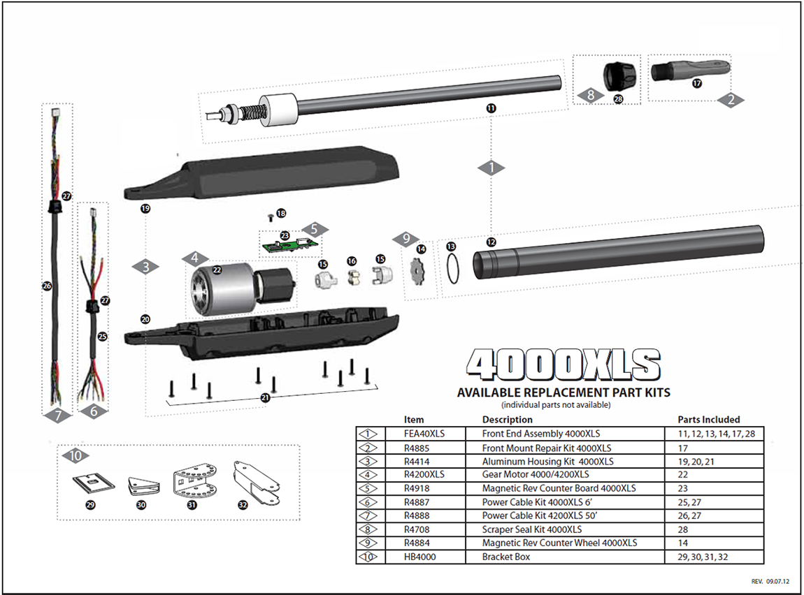 GTO / PRO SW4000XLS Parts | Linear PRO Access - GTO Gate Operators